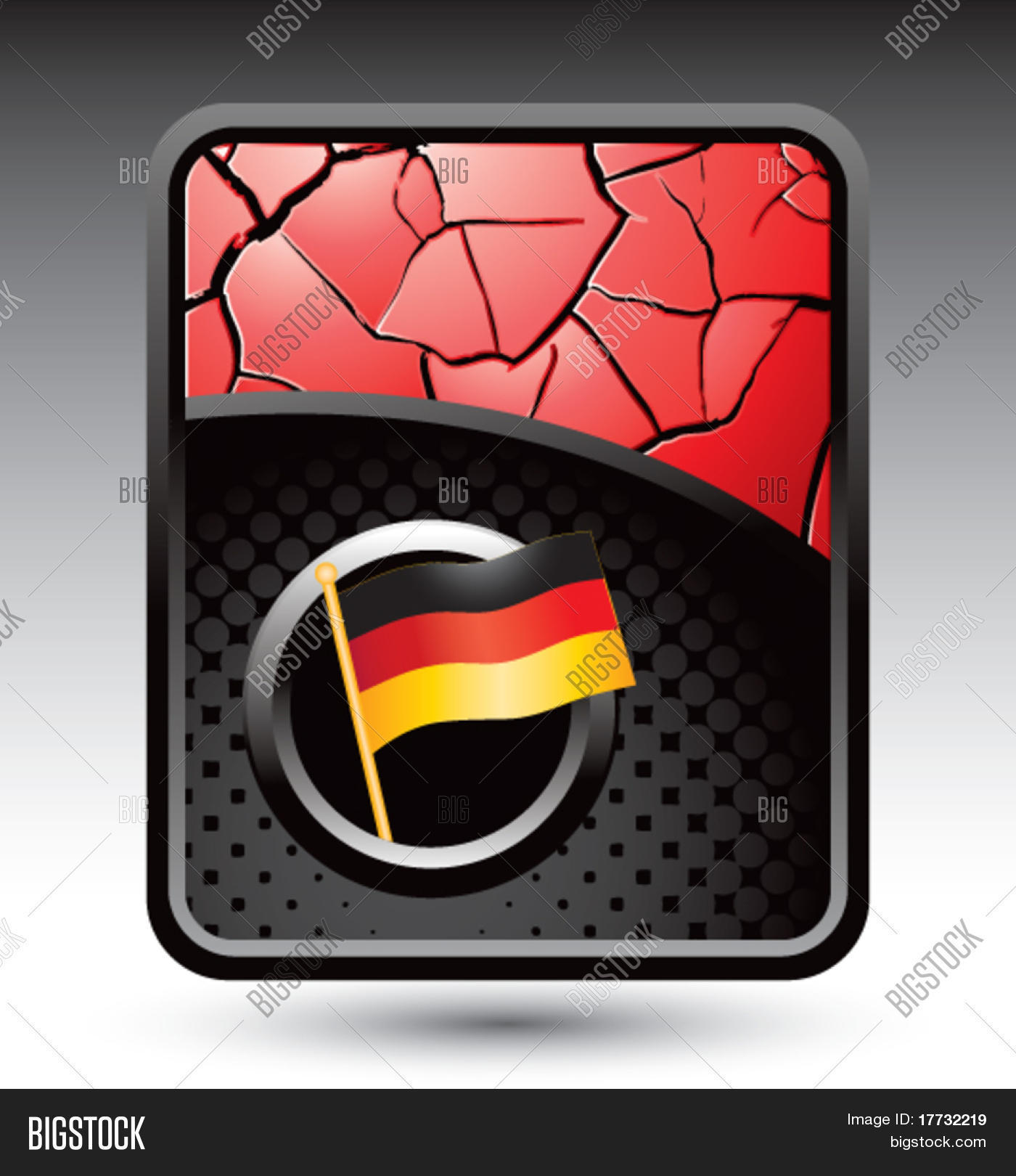 German Flag Red Vector & Photo (Free Trial) | Bigstock