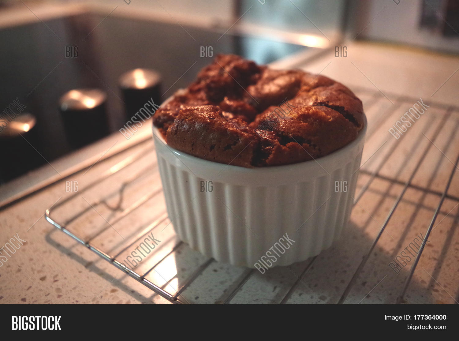 Hot Chocolate Souffle Image & Photo (Free Trial) | Bigstock