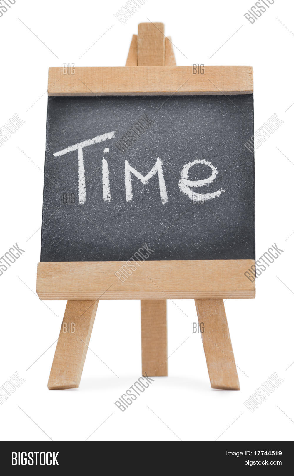 Chalkboard Word Time Image & Photo (Free Trial) | Bigstock