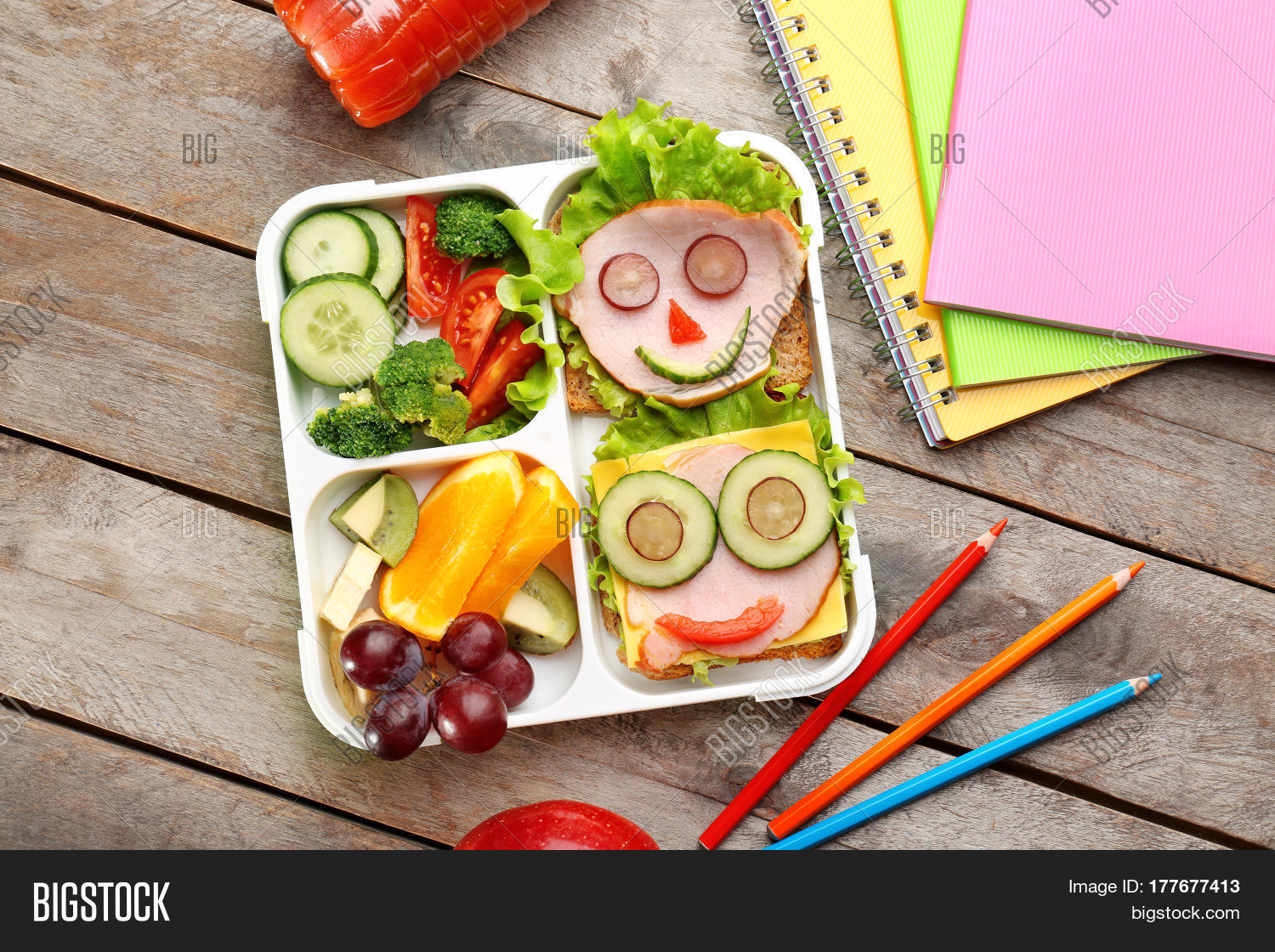 Funny Sandwiches Lunch Image & Photo (Free Trial) | Bigstock