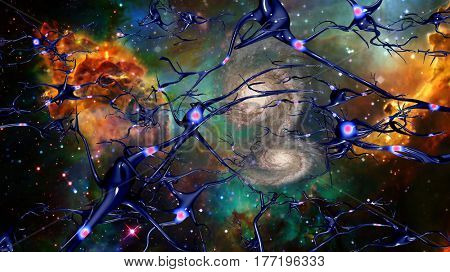 Brain Cells Deep Space Image & Photo (Free Trial) | Bigstock