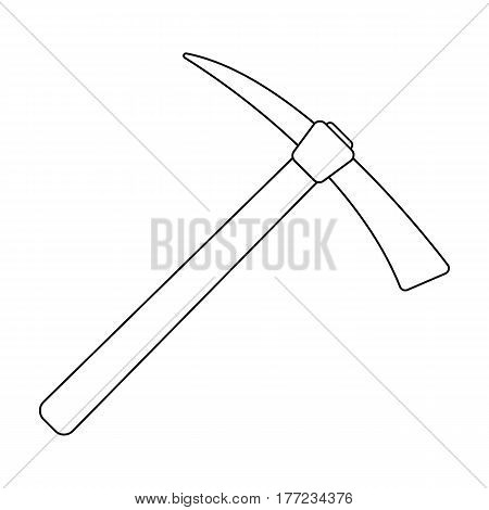 Iron Pick Wooden Vector & Photo (Free Trial) | Bigstock