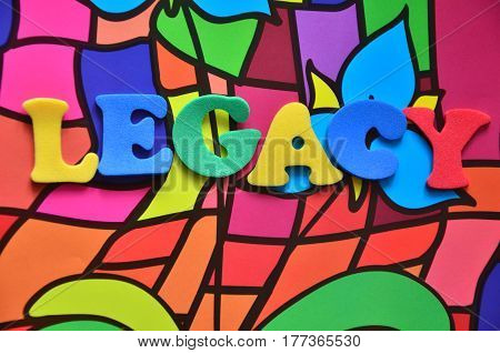 Word Legacy On Image & Photo (Free Trial) | Bigstock