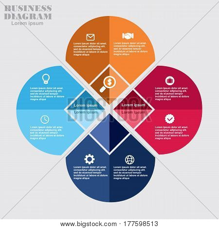 Business Diagram Vector & Photo (Free Trial) | Bigstock