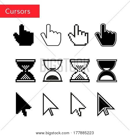 Mouse Cursors Set. Vector & Photo (Free Trial) | Bigstock