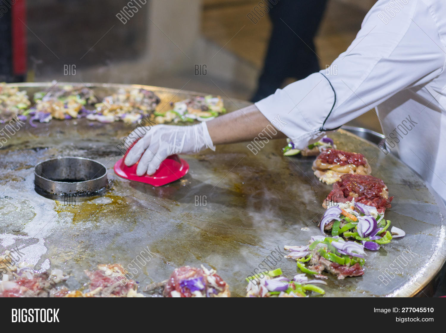 Cooking Street Food On Image & Photo (Free Trial) | Bigstock
