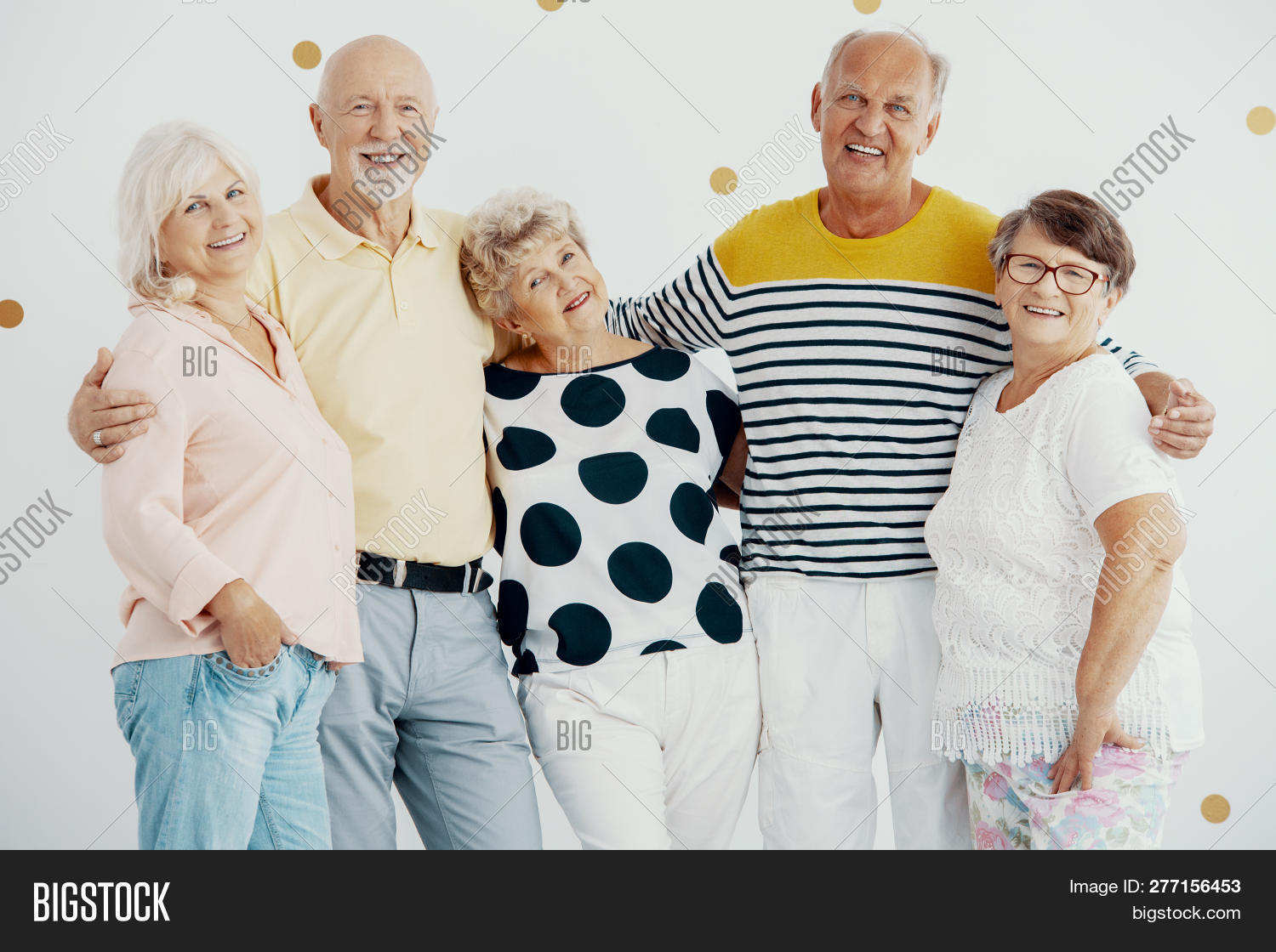 Smiling Group Elderly Image & Photo (Free Trial) | Bigstock