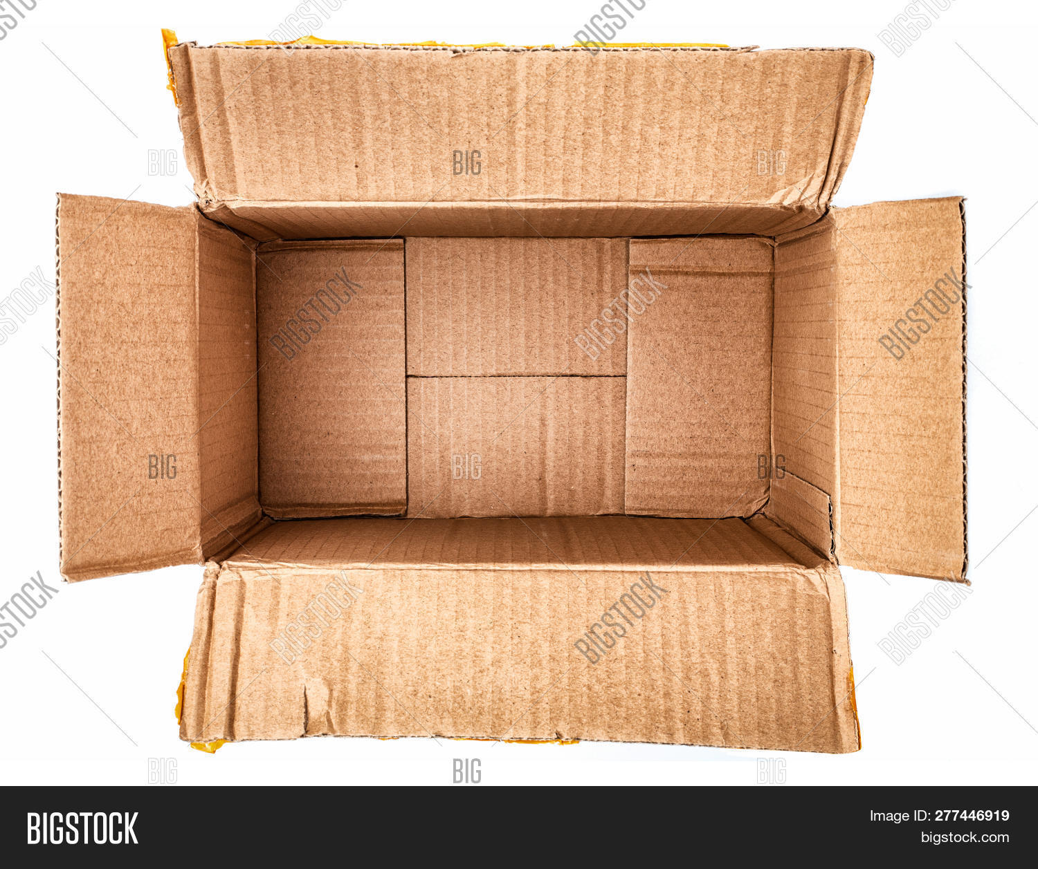 Empty Open Cardboard Image & Photo (Free Trial) | Bigstock
