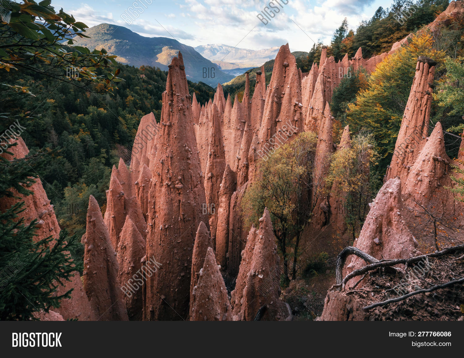 Earth Pyramids Stones Image & Photo (Free Trial) | Bigstock