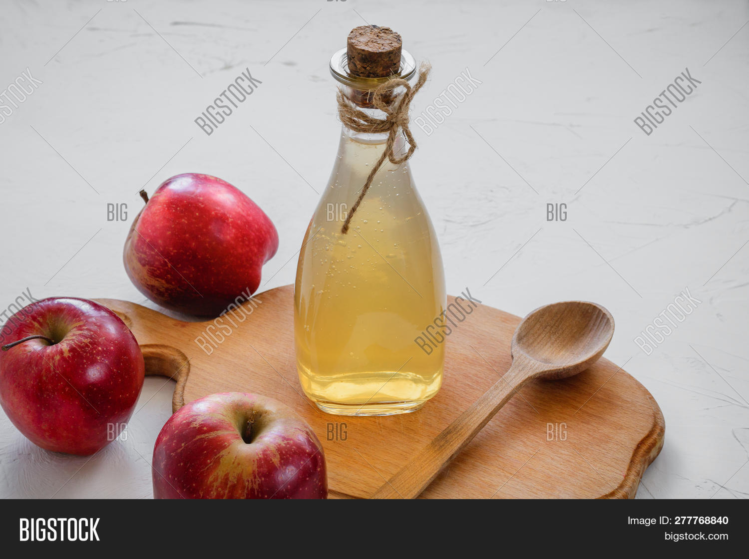 Apple Vinegar. Bottle Image & Photo (Free Trial) | Bigstock