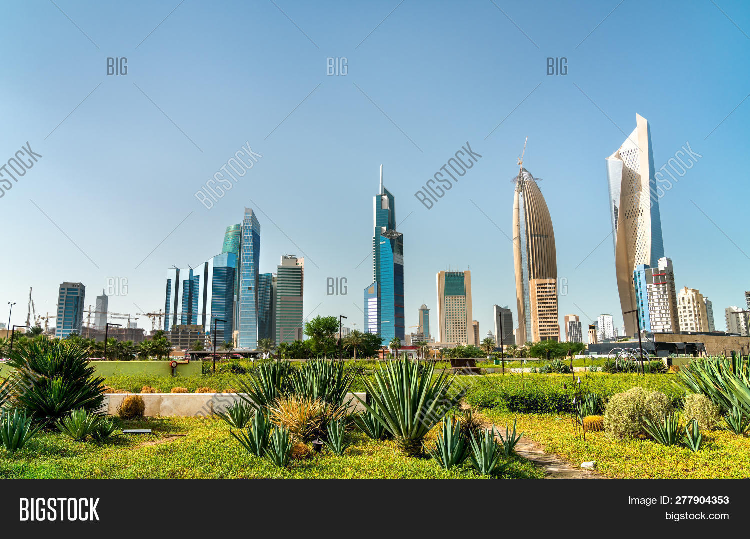 Skyline Kuwait City Al Image & Photo (Free Trial) | Bigstock