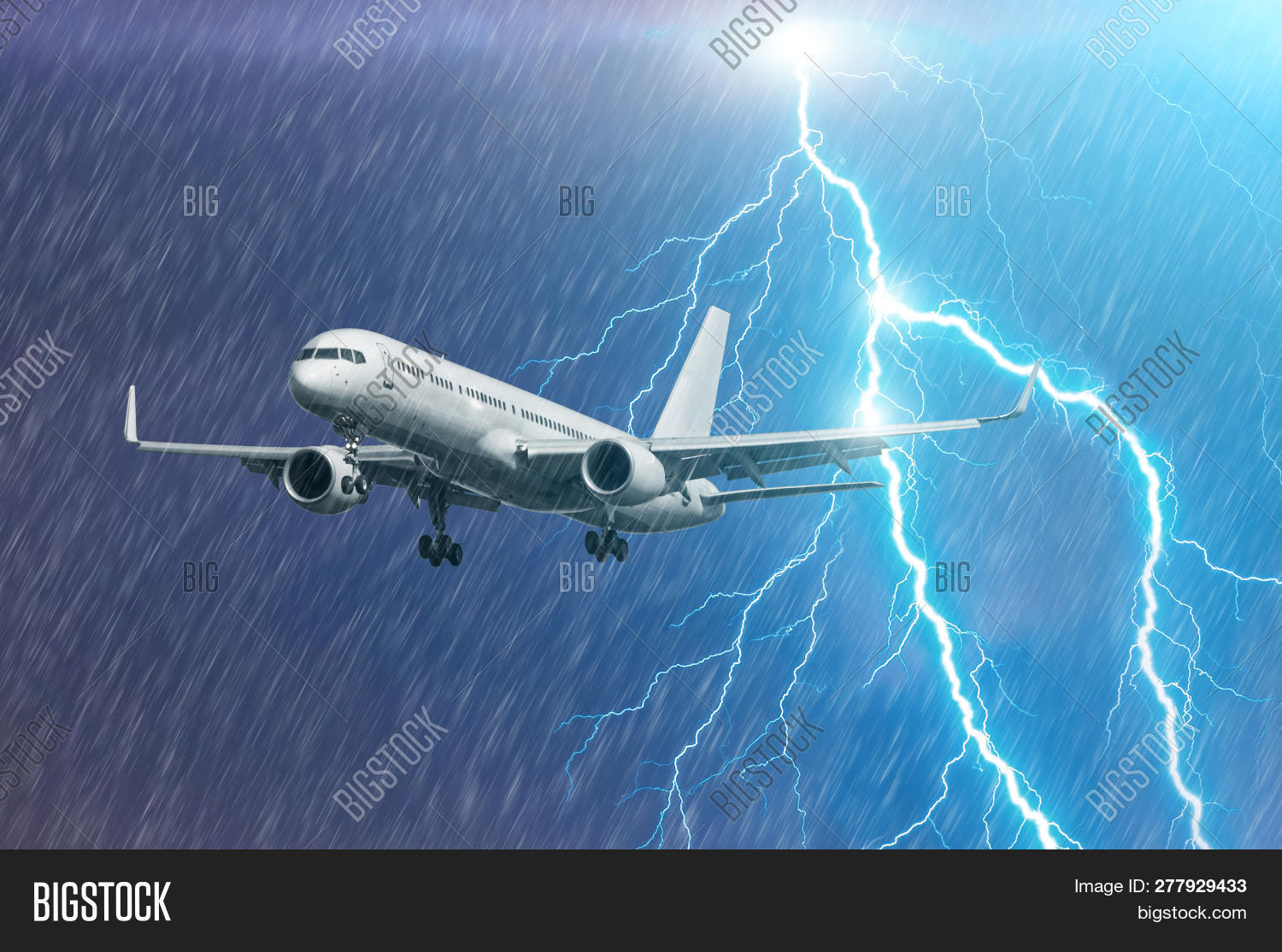 Airplane Approach Image & Photo (Free Trial) | Bigstock