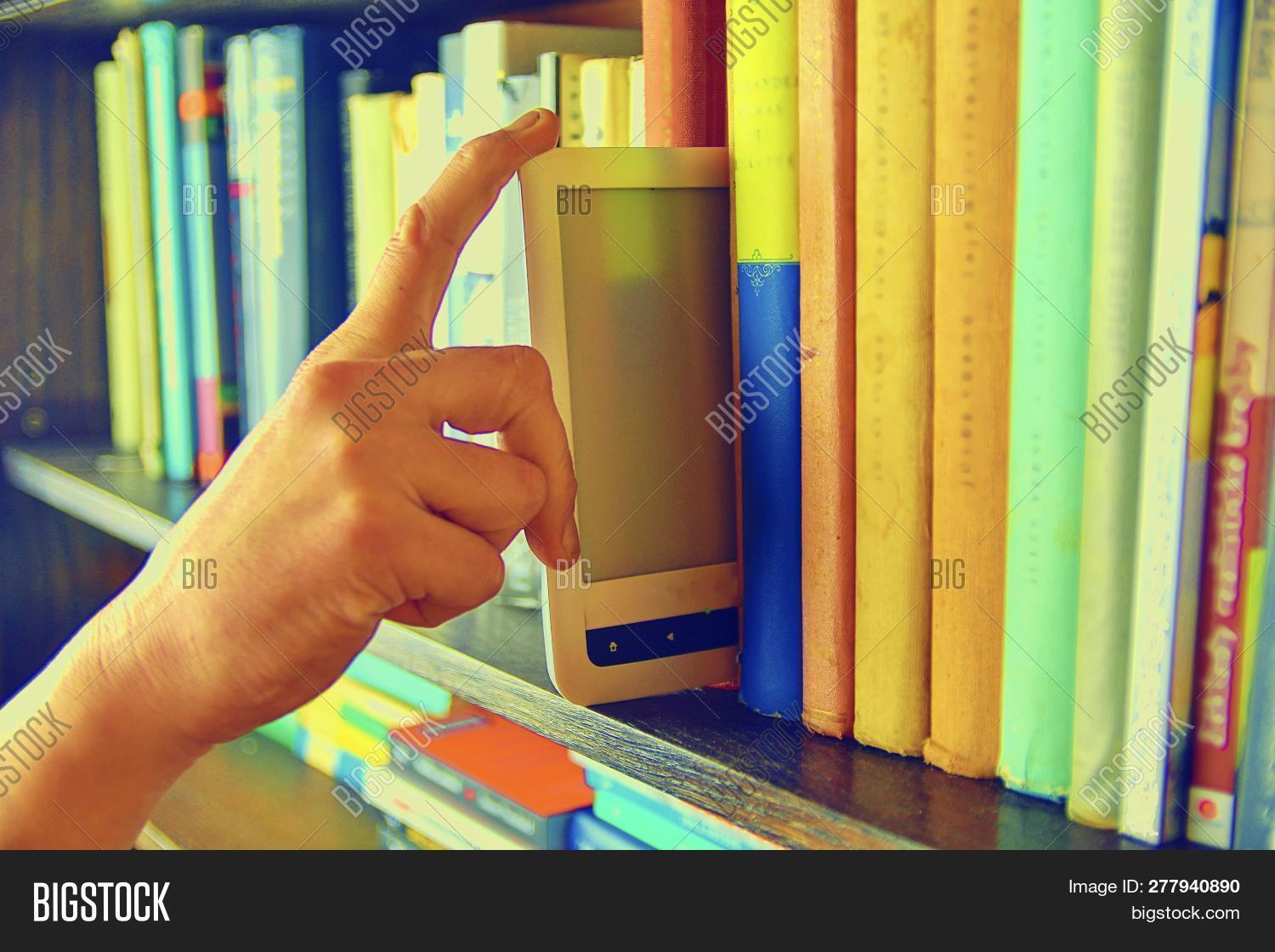 Electronic Book Picked Image & Photo (Free Trial) | Bigstock