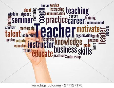 Teacher Word Cloud Image & Photo (Free Trial) | Bigstock