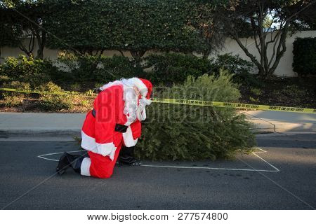 Sad Santa Claus. Santa Image & Photo (Free Trial) | Bigstock