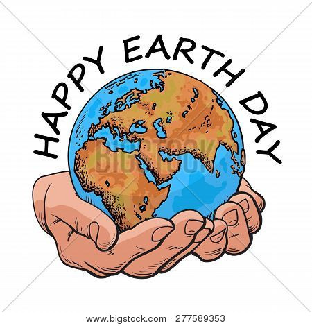 how to draw environment day