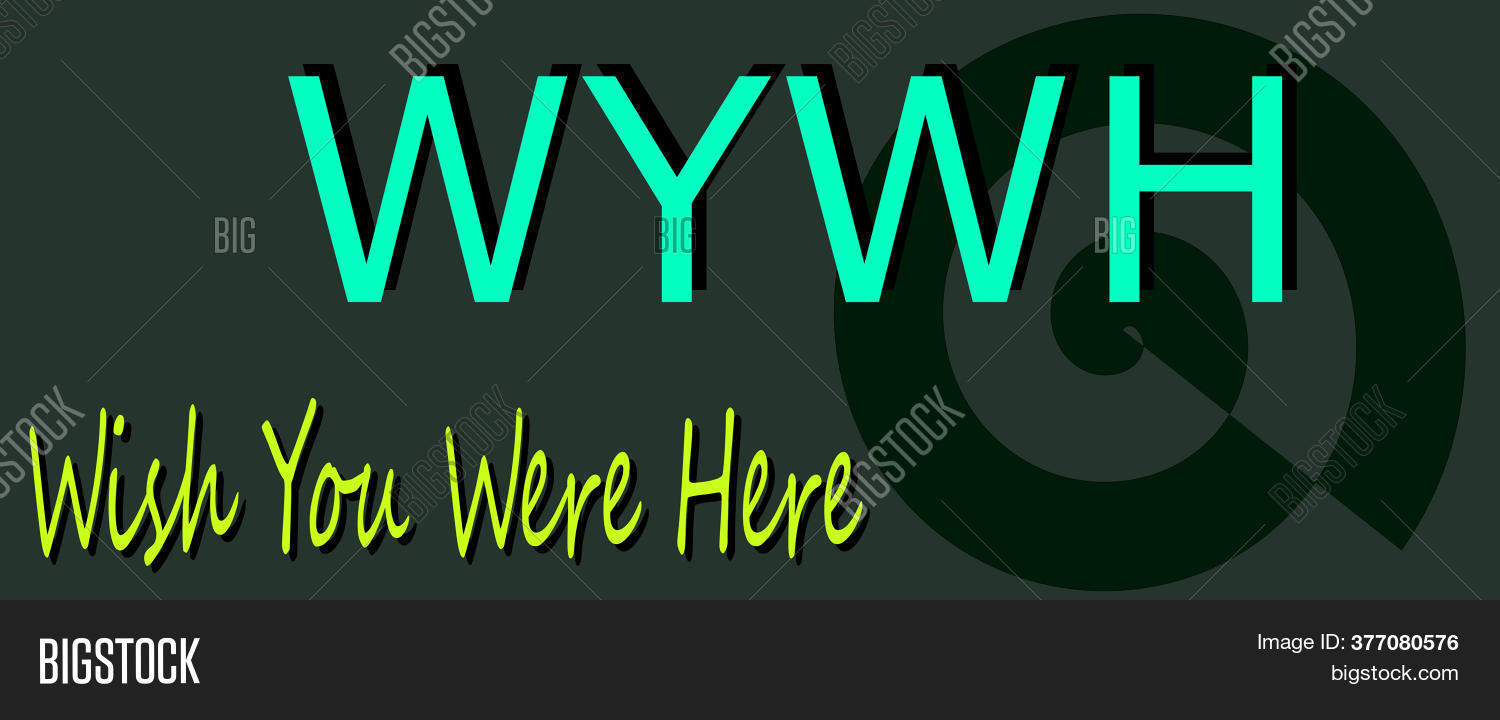Wywh Acronyms Wish Vector & Photo (Free Trial) | Bigstock