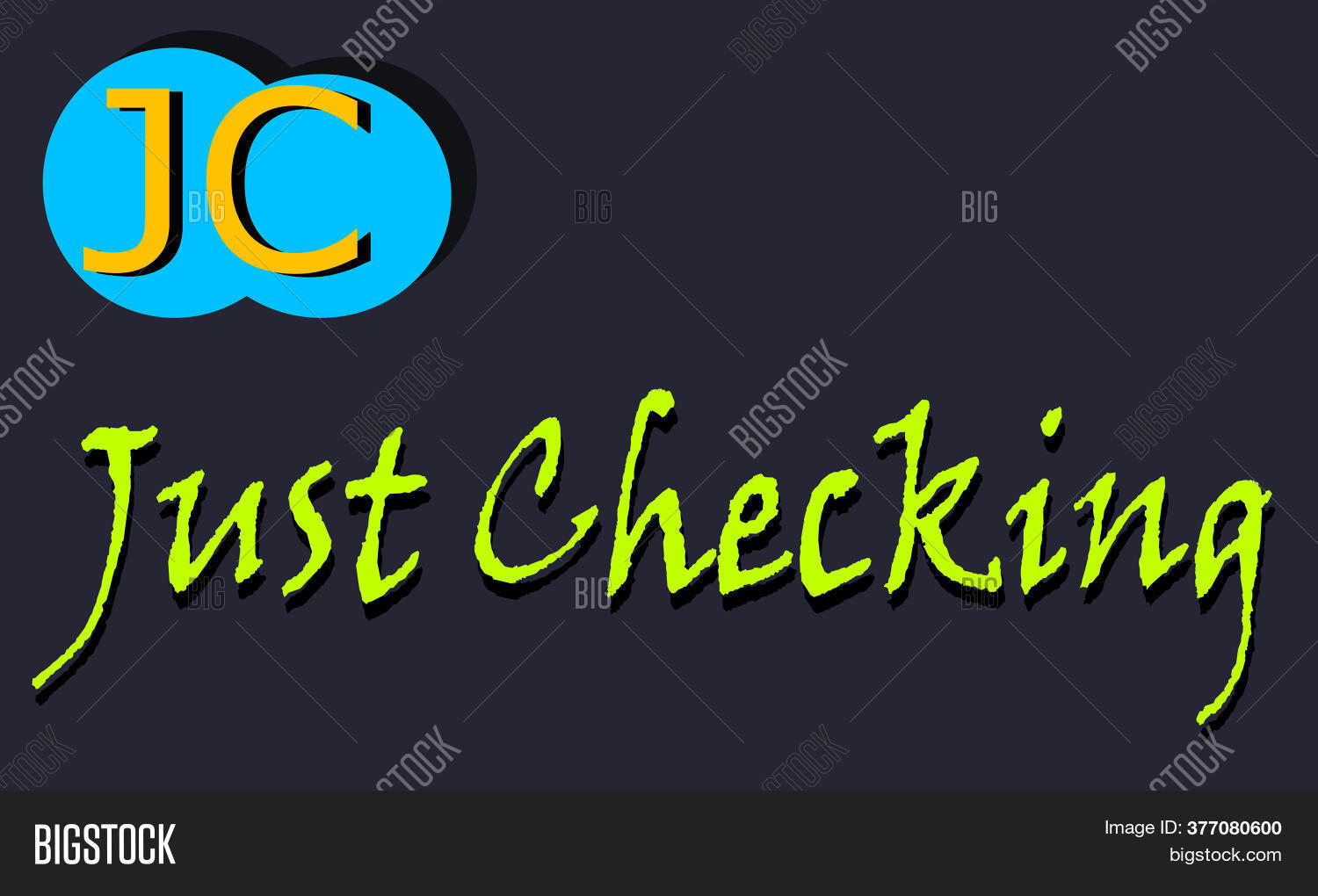 Jc Abbreviation Just Vector & Photo (Free Trial) | Bigstock