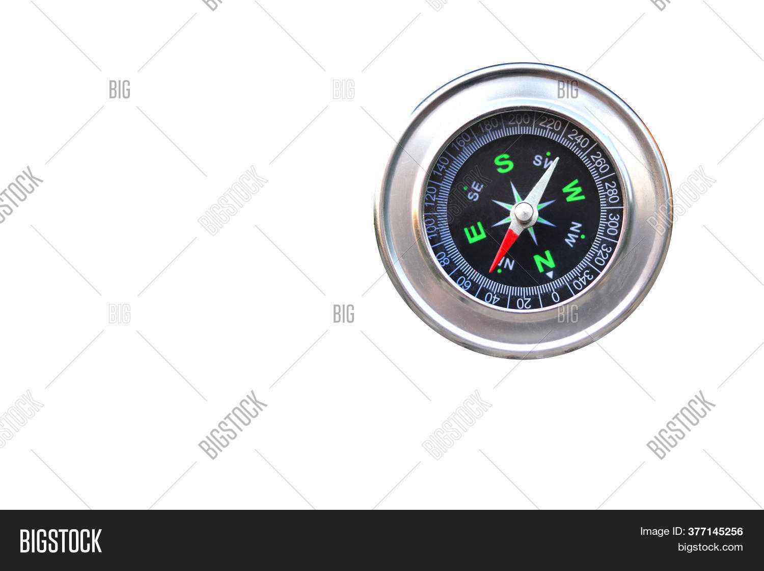 Round Compass Isolated Image & Photo (Free Trial) | Bigstock