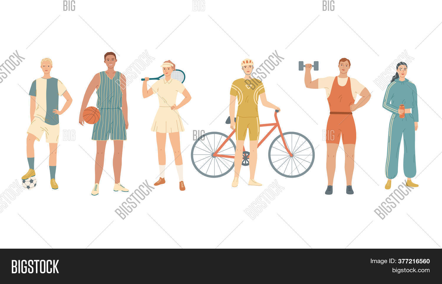Group Athletes Image & Photo (Free Trial) | Bigstock
