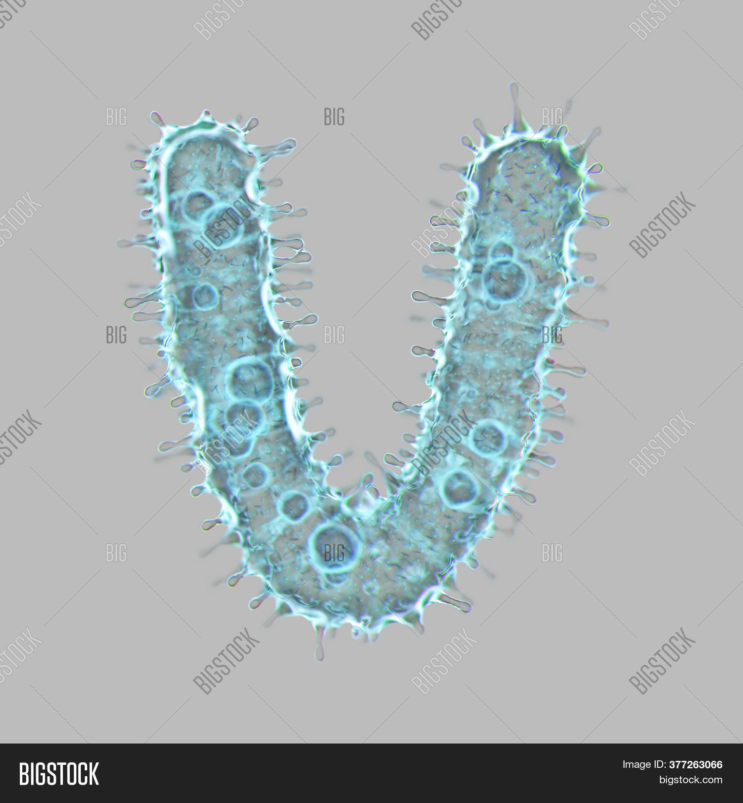 Alphabet Made Virus Image & Photo (Free Trial) | Bigstock