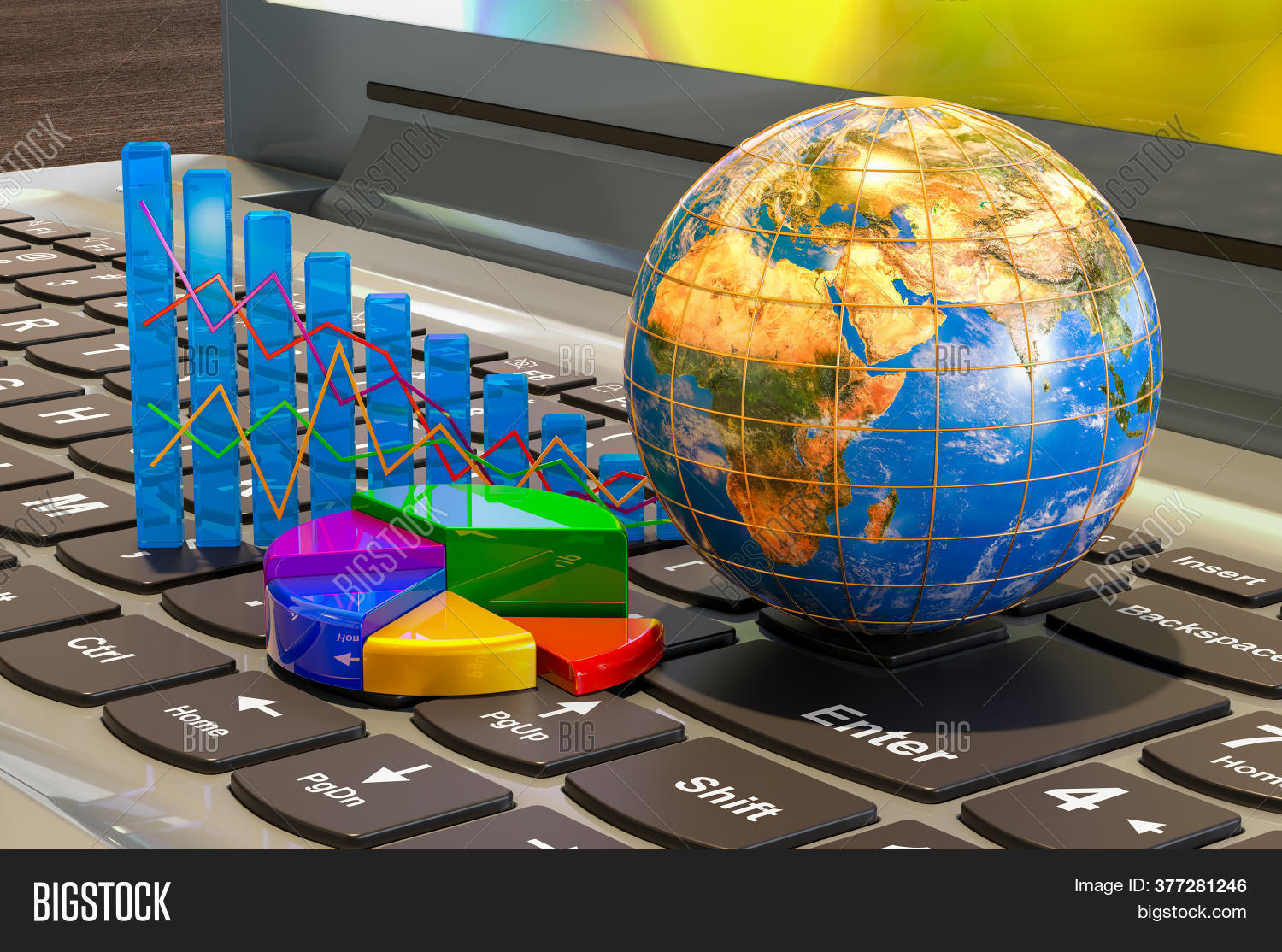 Earth Globe Diagram Image & Photo (Free Trial) | Bigstock