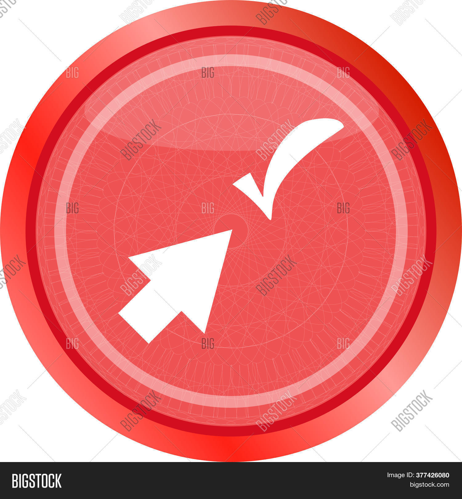 Computer Button Arrow Image & Photo (Free Trial) | Bigstock