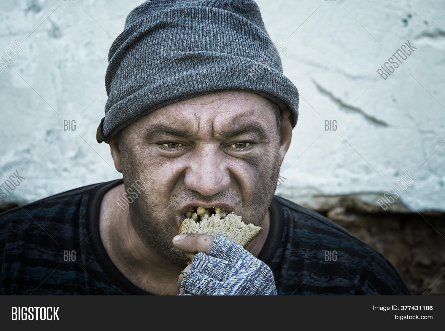 Homeless, Toothless, Image & Photo (Free Trial) | Bigstock