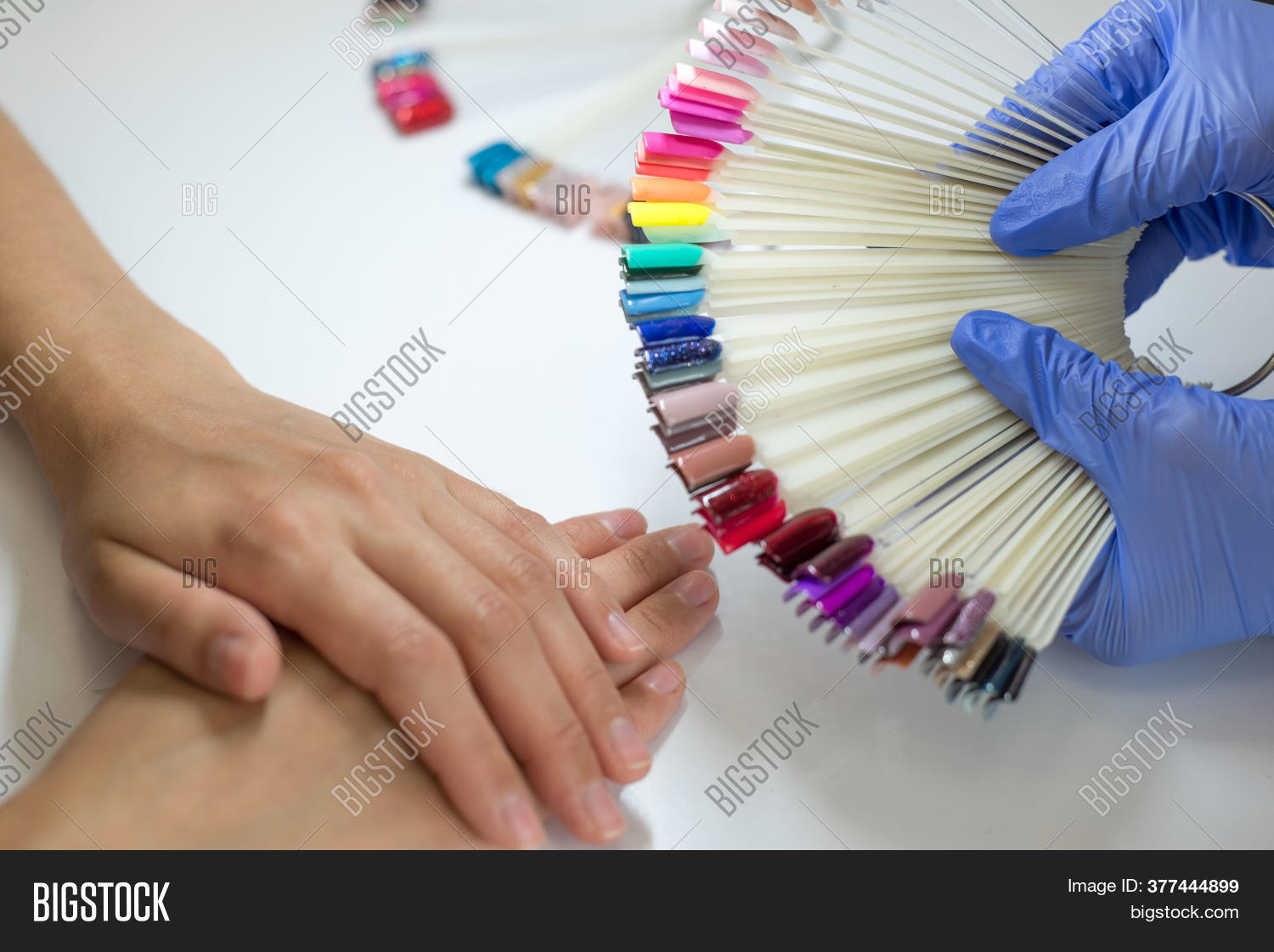 Choice Color Nails. Image & Photo (Free Trial) | Bigstock