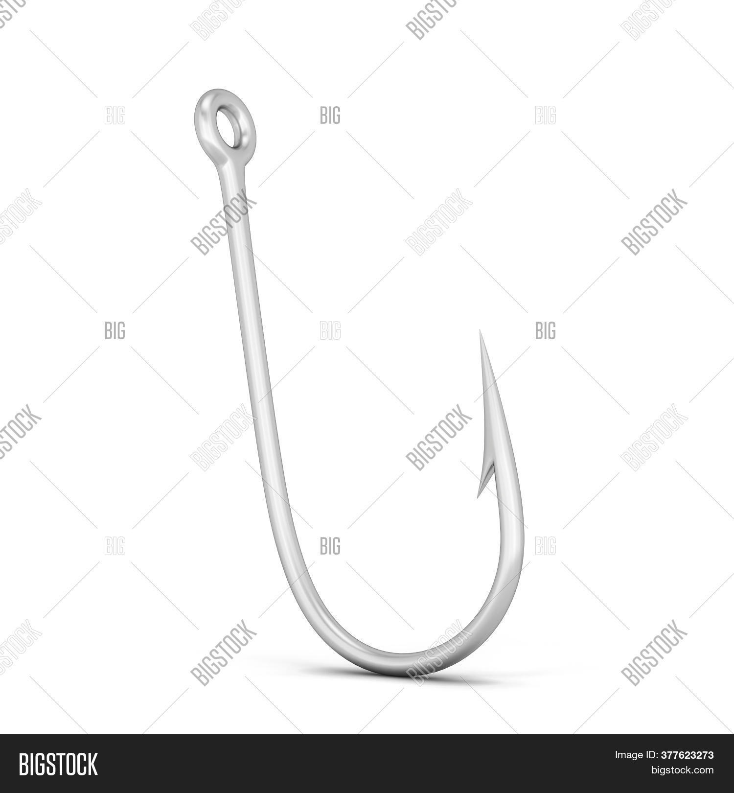 Fishing Hook. 3d Image & Photo (Free Trial) | Bigstock