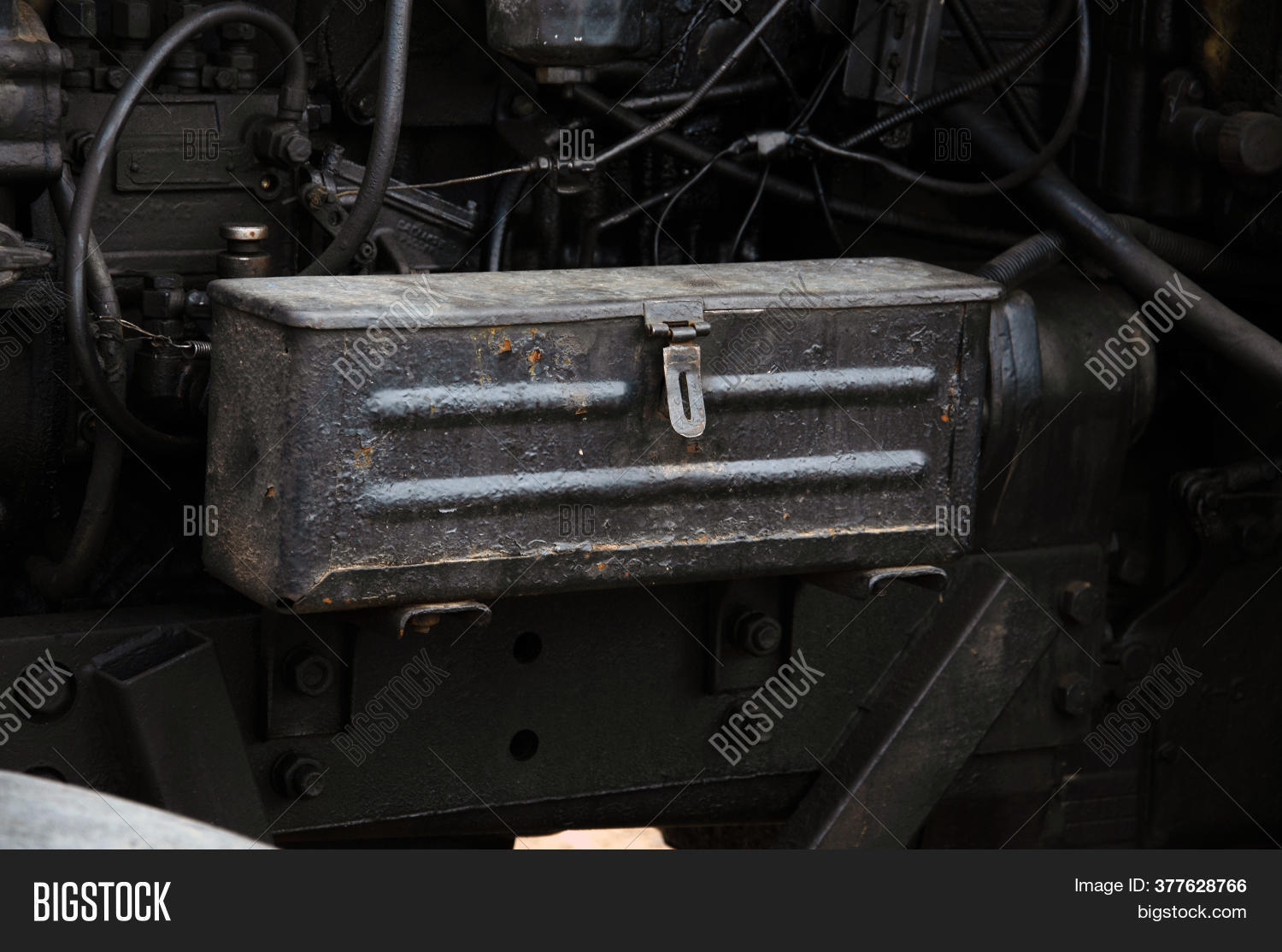 Old Metal Box Metal Image & Photo (Free Trial) | Bigstock