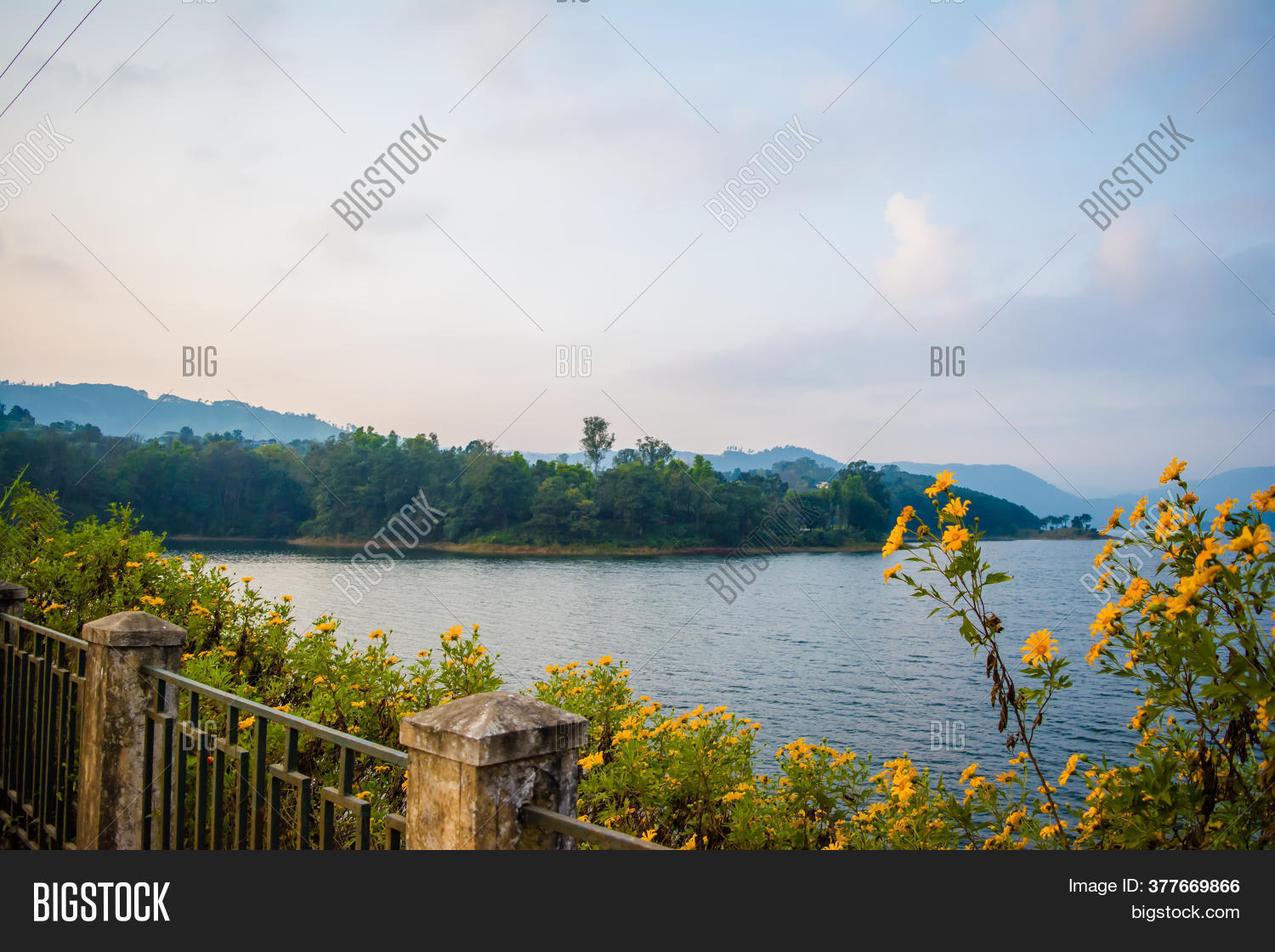 Umiam Lake Located Image & Photo (Free Trial) | Bigstock