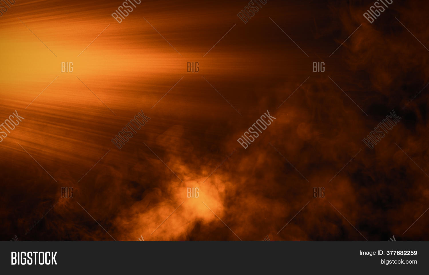 Fire Spotlight Smoke Image & Photo (Free Trial) | Bigstock