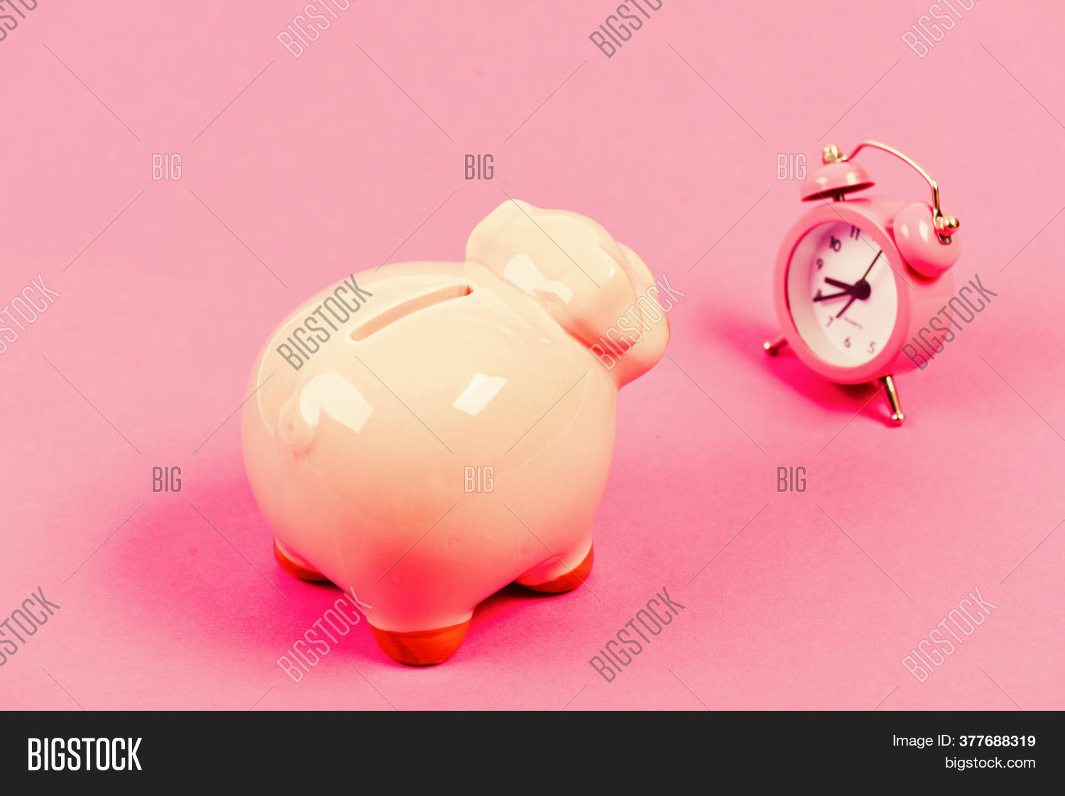 Time Pay. Piggy Bank Image & Photo (Free Trial) | Bigstock