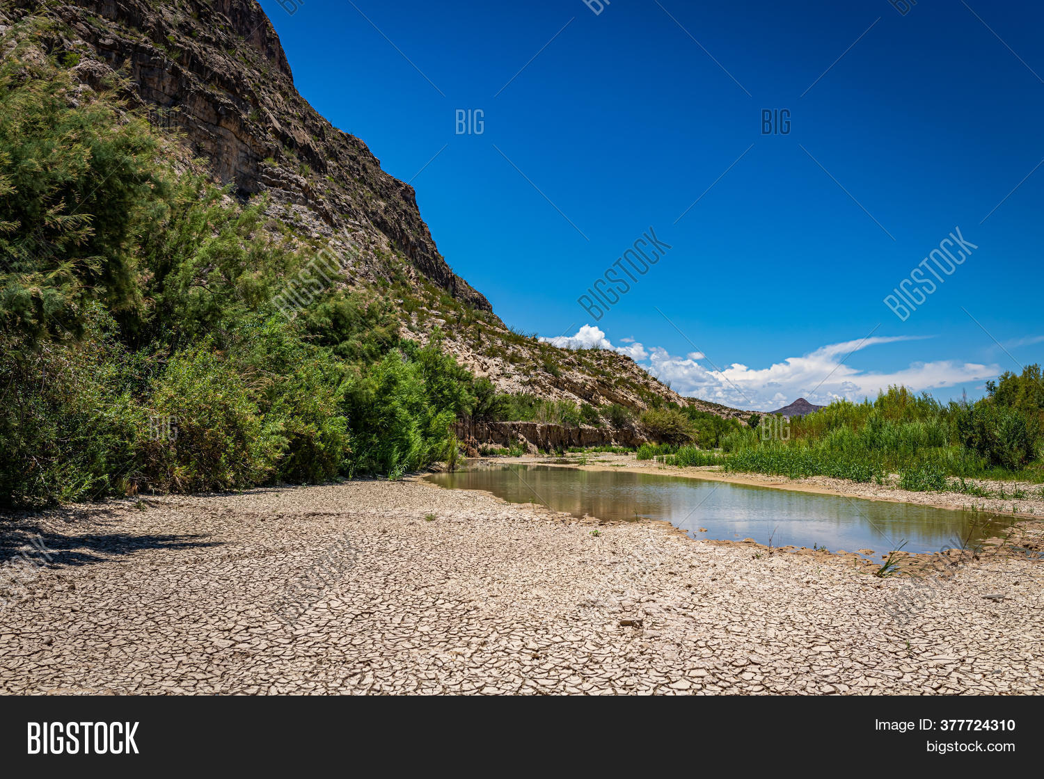 Dry River Bed During Image & Photo (Free Trial) | Bigstock
