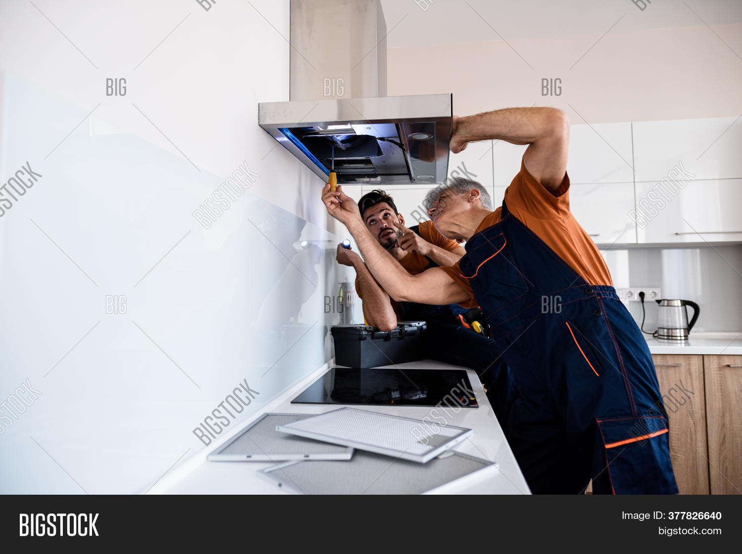 Two Workers, Handyman Image & Photo (Free Trial) | Bigstock