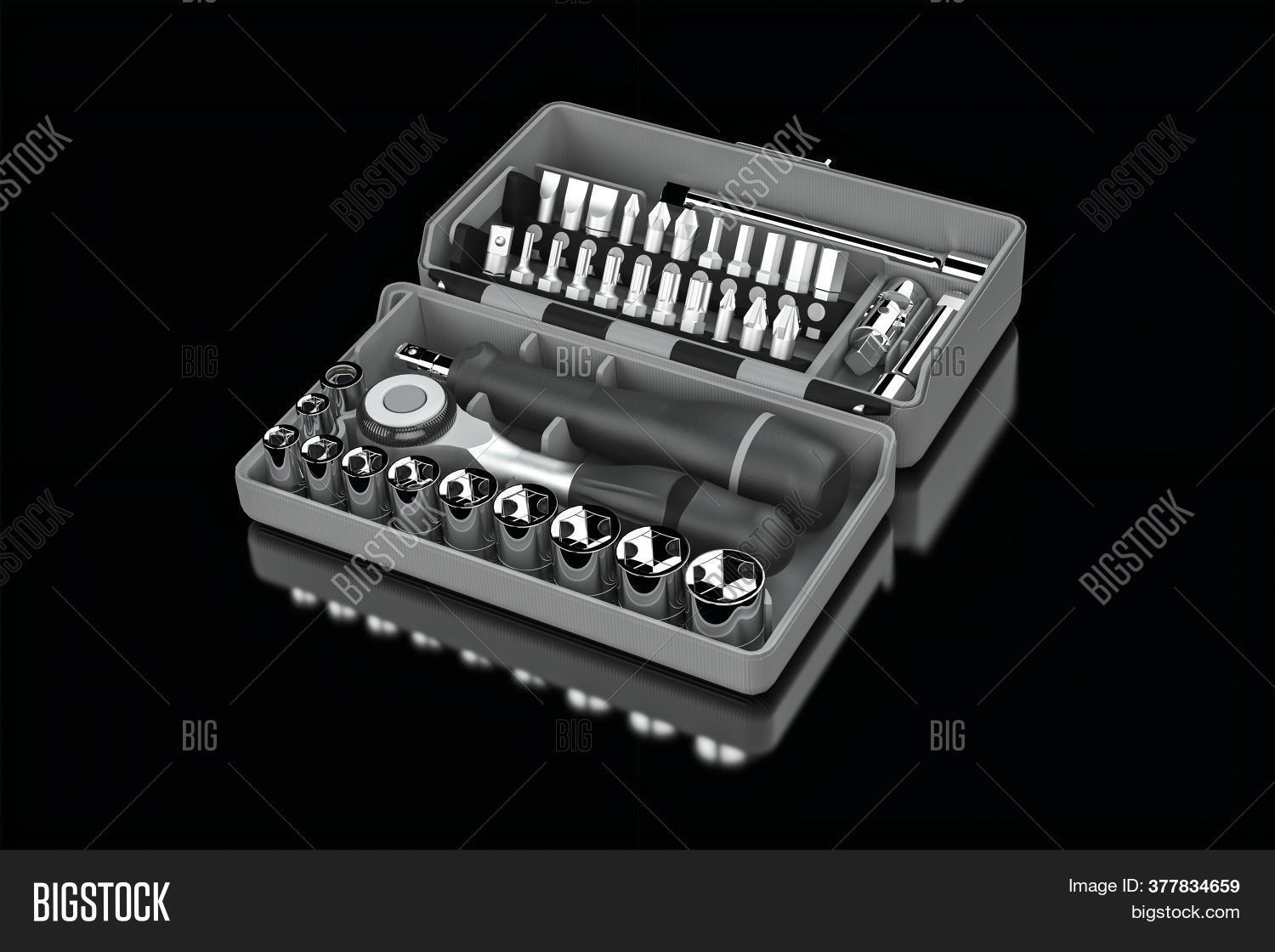 3d Illustration. Metal Image & Photo (Free Trial) | Bigstock