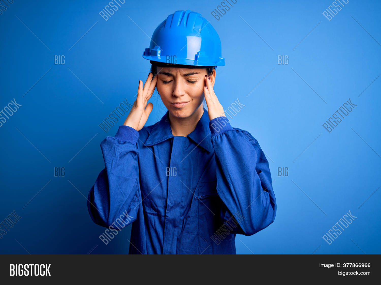 Young Beautiful Worker Image & Photo (Free Trial) | Bigstock
