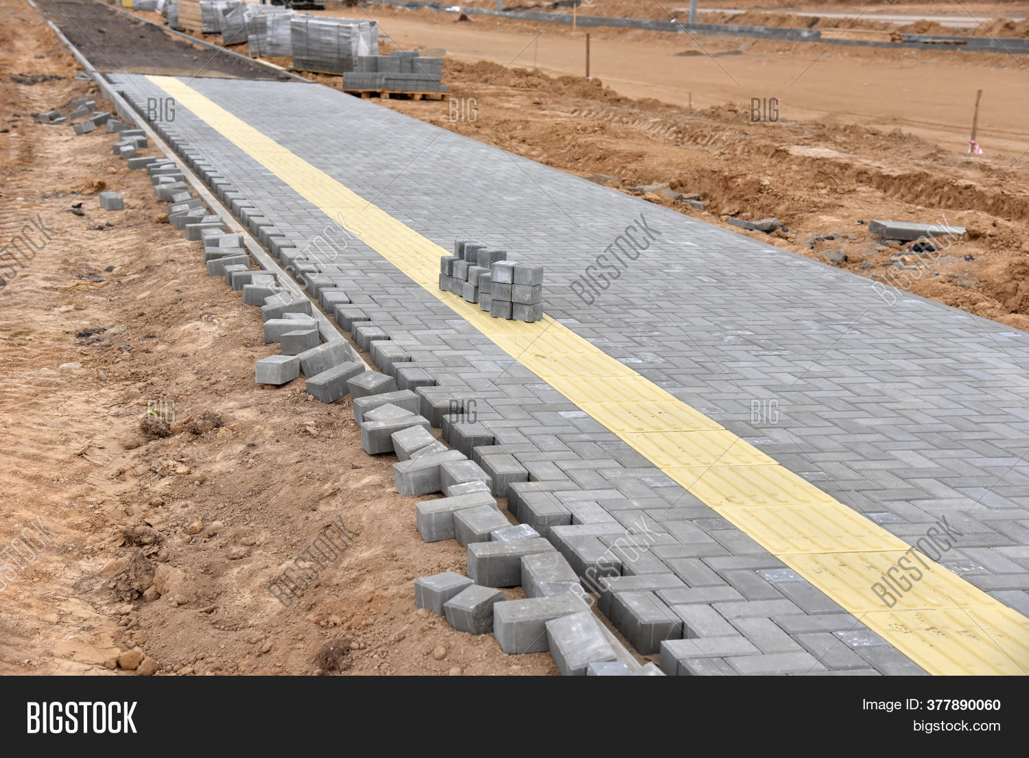 Laying Paving Slabs Image & Photo (Free Trial) | Bigstock