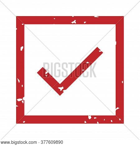Check Mark Rubber Vector & Photo (Free Trial) | Bigstock