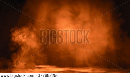 Fire Spotlight Smoke Image & Photo (Free Trial) | Bigstock