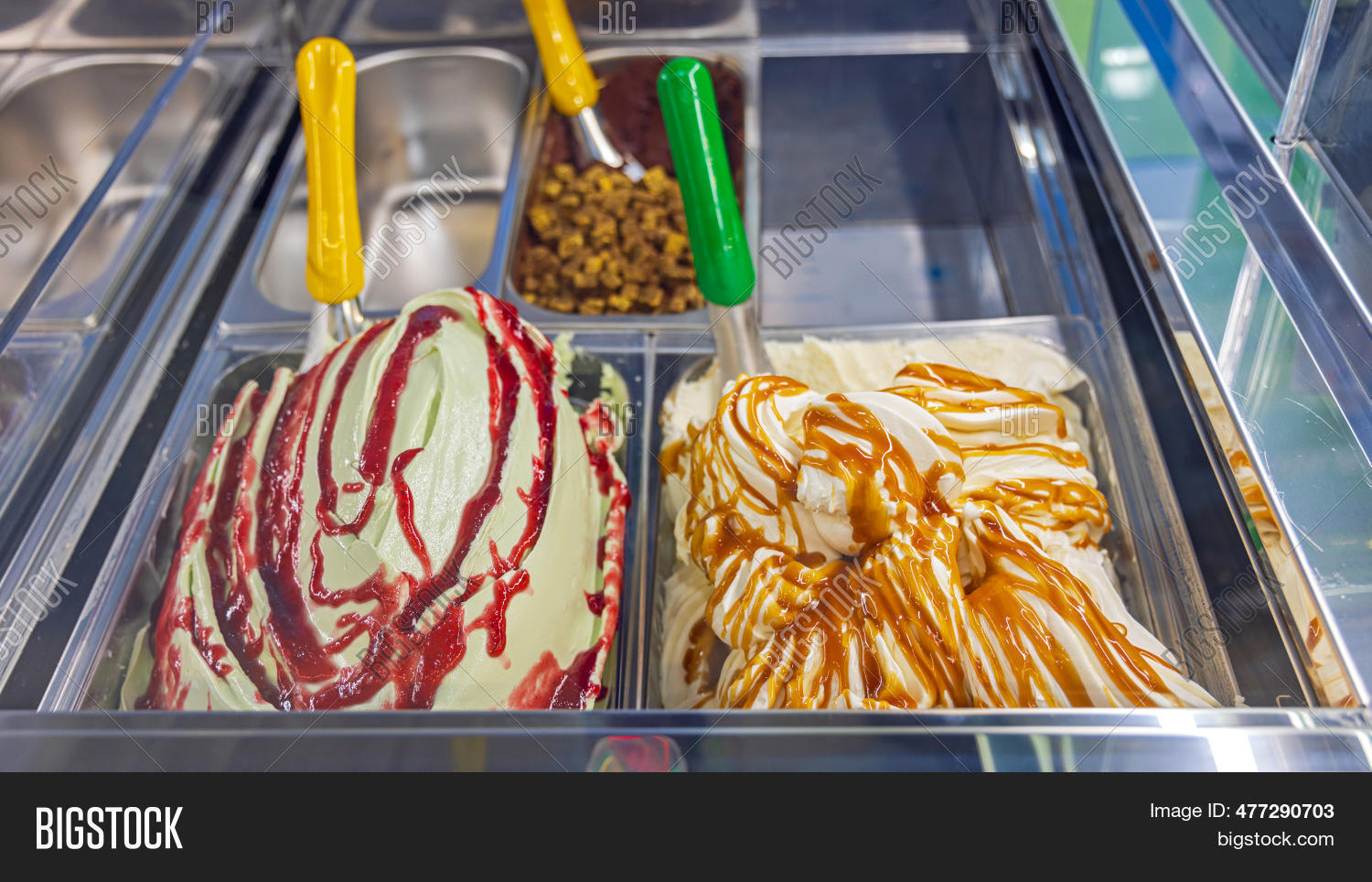 Ice Cream Trays Image & Photo (Free Trial) | Bigstock