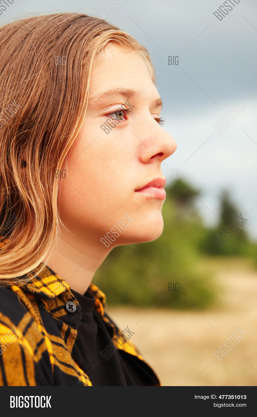 Sad Serious Girl. Image & Photo (Free Trial) | Bigstock