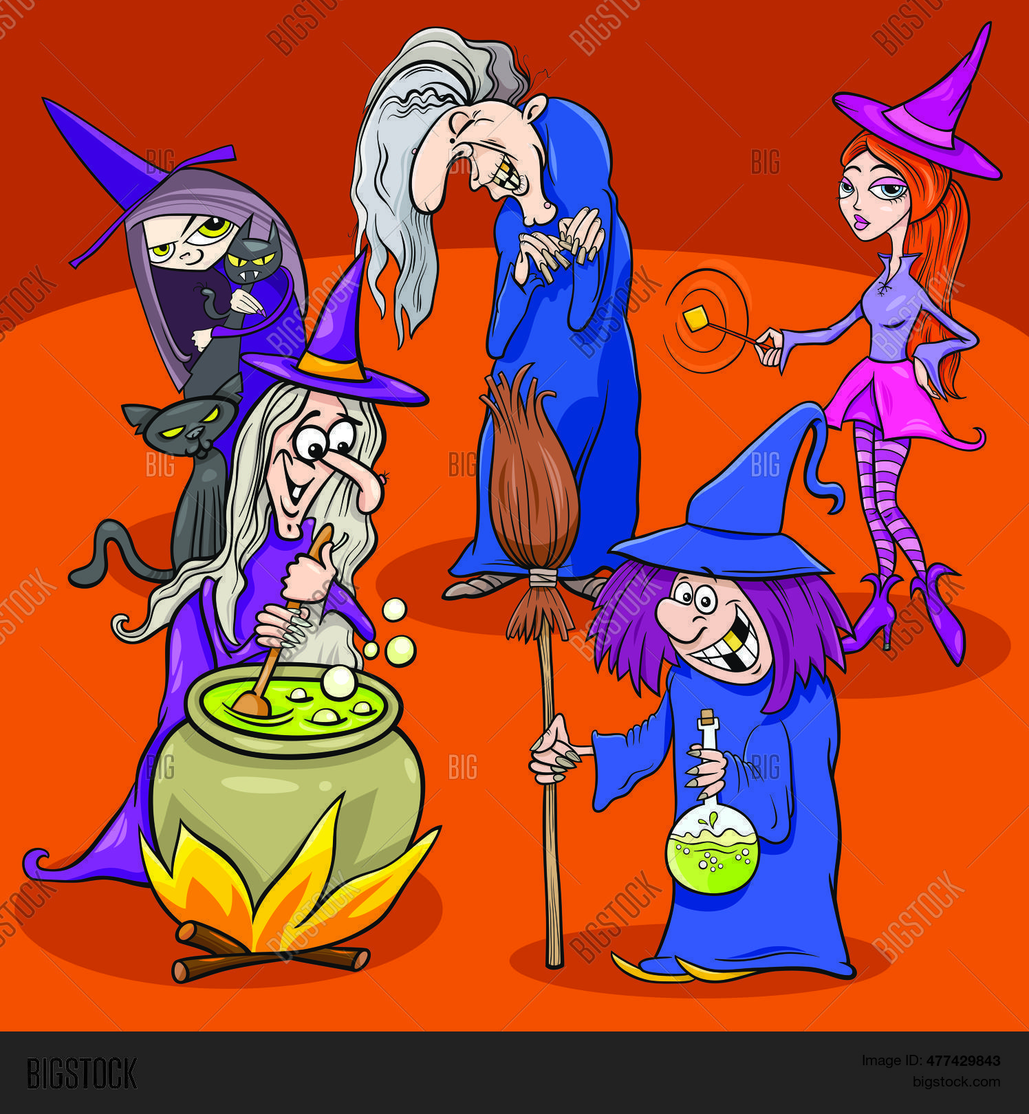 Cartoon Illustration Vector & Photo (Free Trial) | Bigstock