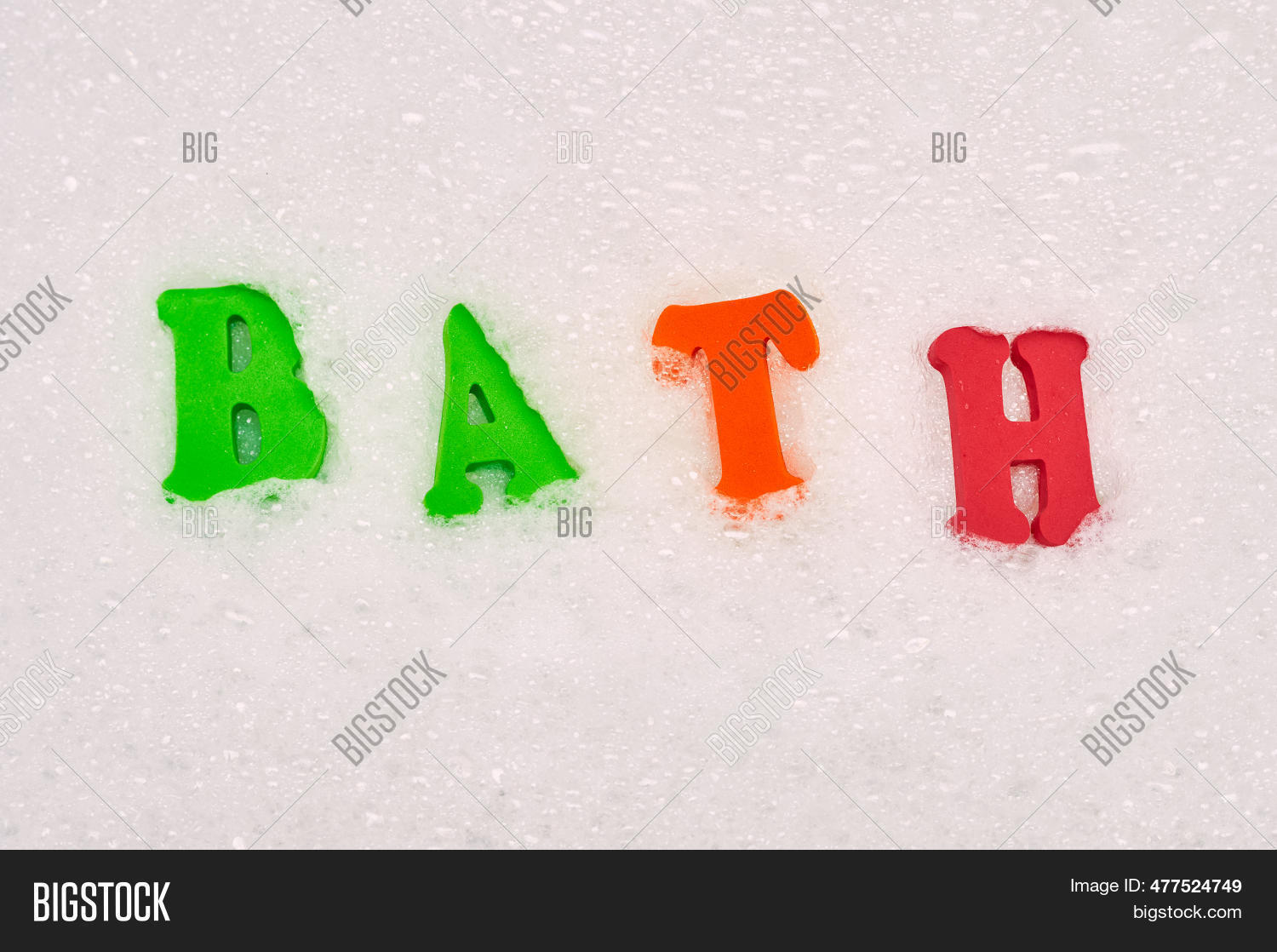 Words Spelled Out Foam Image & Photo (Free Trial) | Bigstock