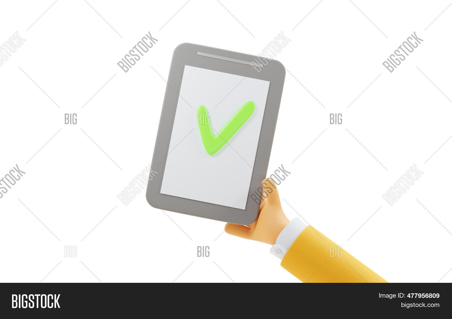 Hand Holds Clipboard Image & Photo (Free Trial) | Bigstock