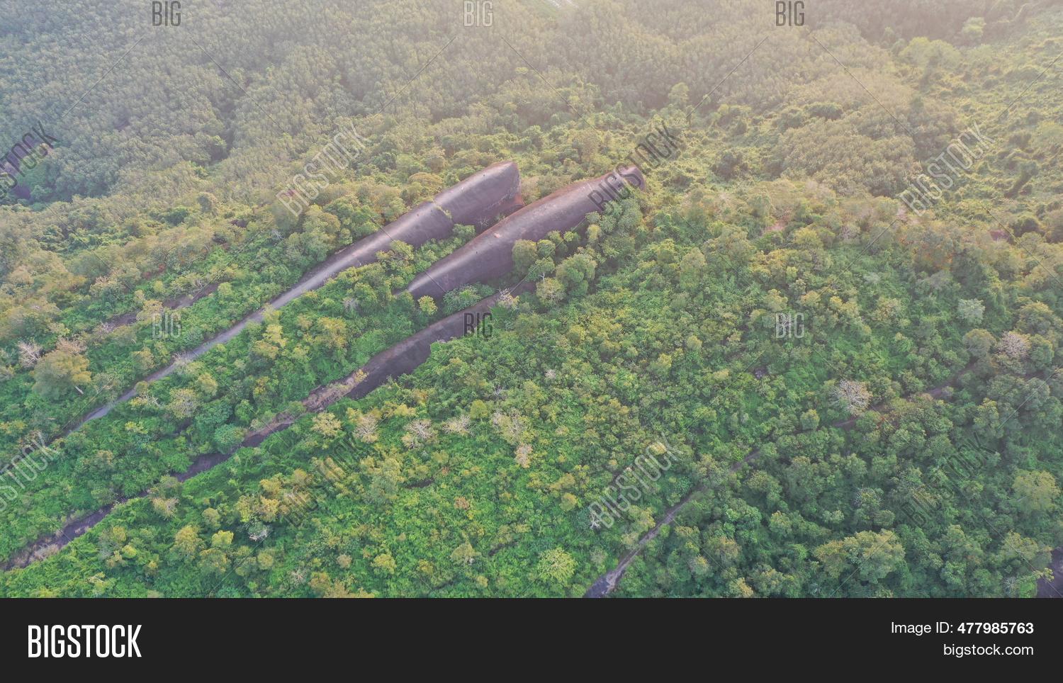 Three Whale Rock Image & Photo (Free Trial) | Bigstock