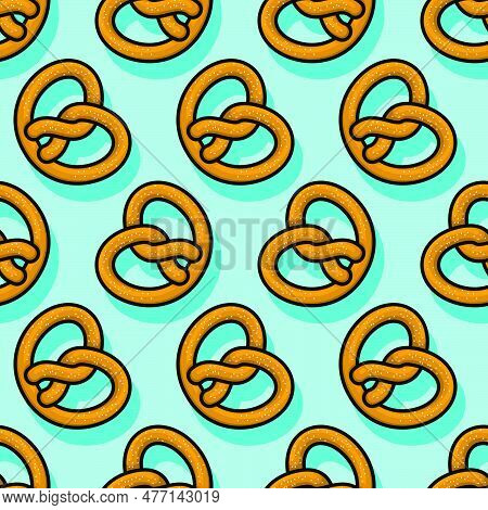 Bretzel Pattern Vector & Photo (Free Trial) | Bigstock