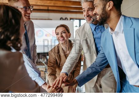 Happy Business Team Image & Photo (Free Trial) | Bigstock