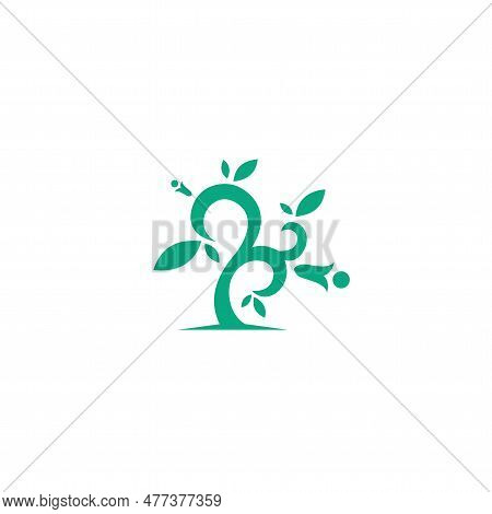 Tree Growth Logo Vector & Photo (Free Trial) | Bigstock